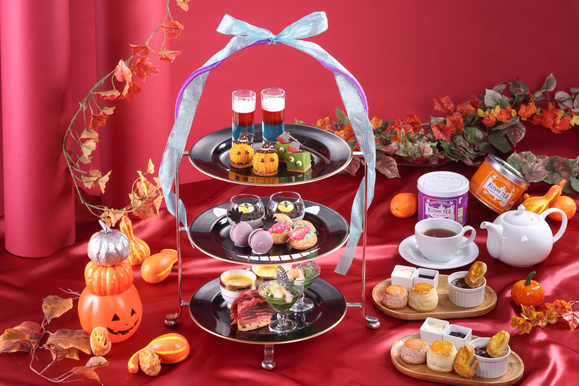 【都ホテル四日市】魔法にかかったような「ハロウィーンアフタヌーンティー」が登場！フォトジェニックな秋の味覚を堪能 | 公募/コンテスト/コンペ情報なら「Koubo」