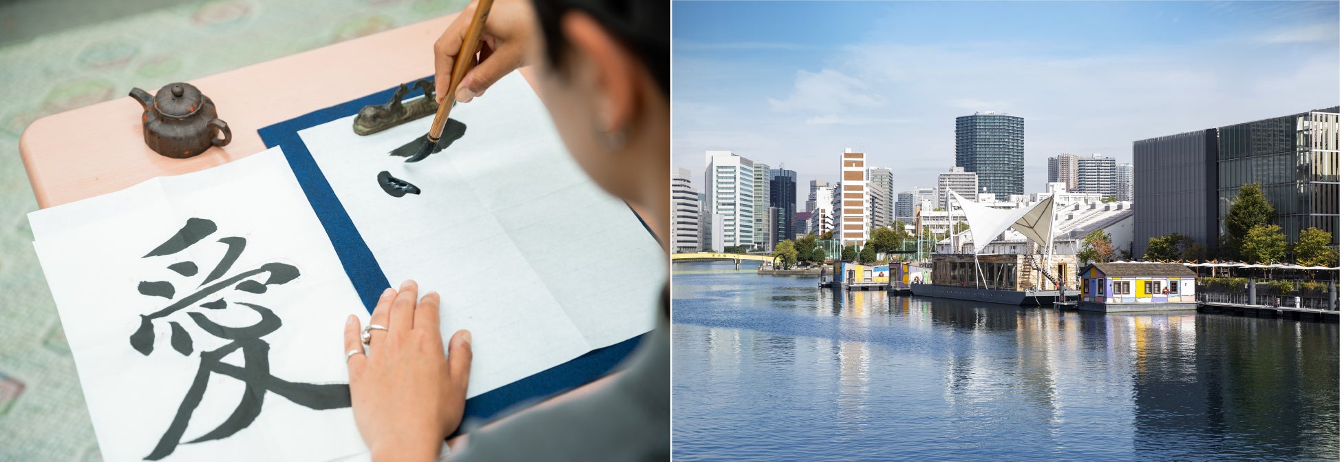 水上アートホテル「PETALS TOKYO」が日本文化体験プランを拡充！書道体験で心を整える新たな宿泊プランが登場 | 公募/コンテスト/コンペ情報なら「Koubo」