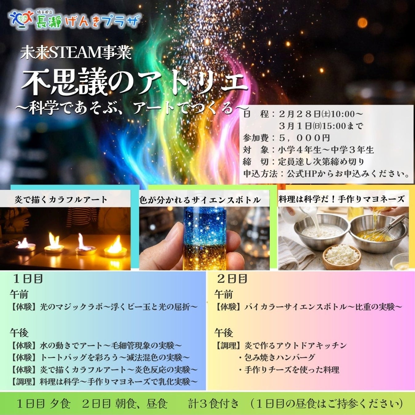 長瀞で科学とアートが融合！小中学生向けSTEAM体験キャンプが2026年2月開催 | 公募/コンテスト/コンペ情報なら「Koubo」